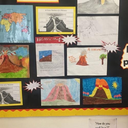 Year 4 Volcano Homework - Bradwell Village School